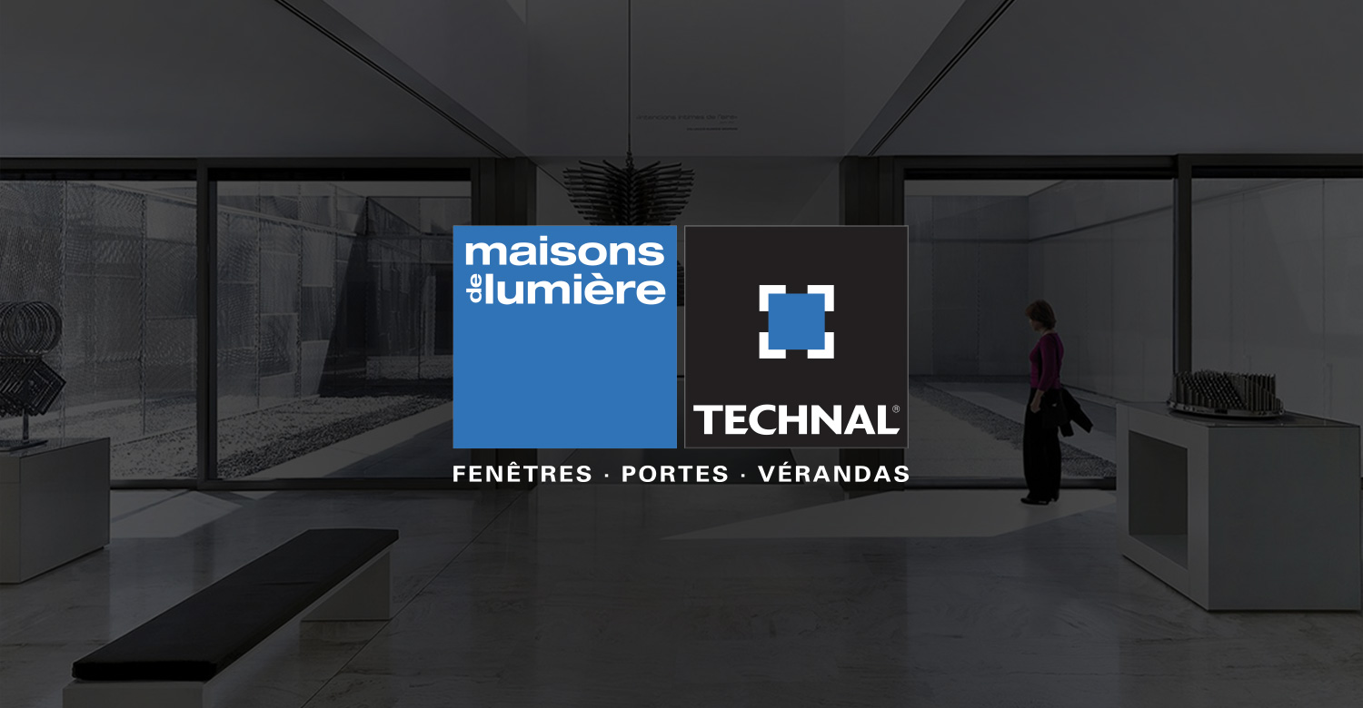 La marque TECHNAL - Fabricant de menuiseries en aluminium